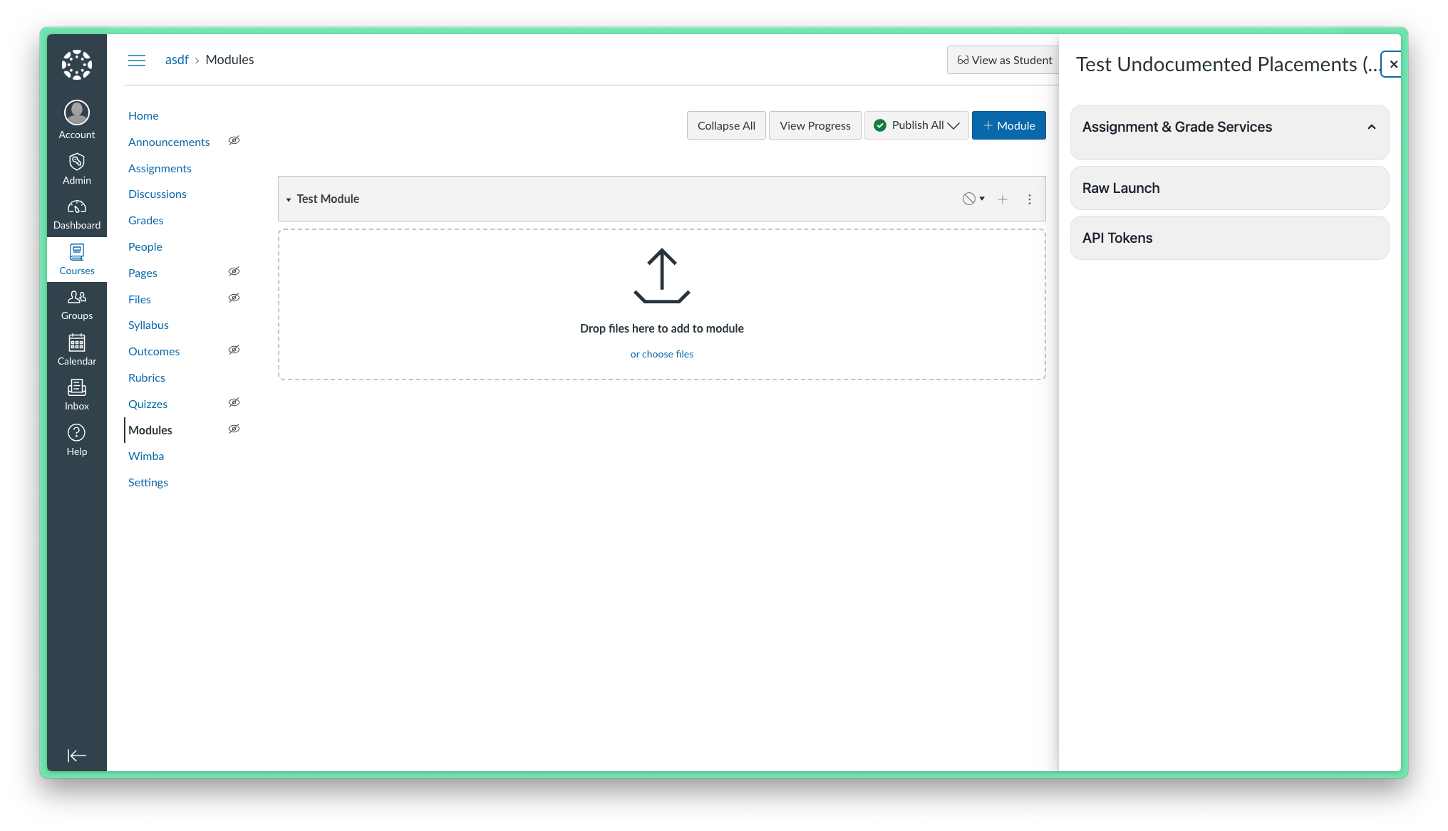 # Placements Overview - Canvas LMS REST API Documentation